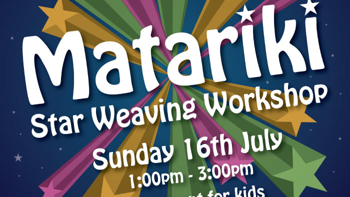 Matariki Star Weaving Workshop - Petone Club - Wellingtons Venue of choice : Petone Club ...